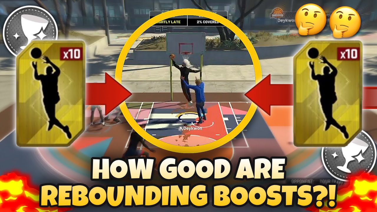 HOW GOOD ARE REBOUNDING BOOSTS IN 2K21⁉️🤔 - YouTube