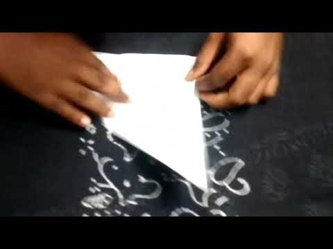 How to make paper crane in tamil - YouTube