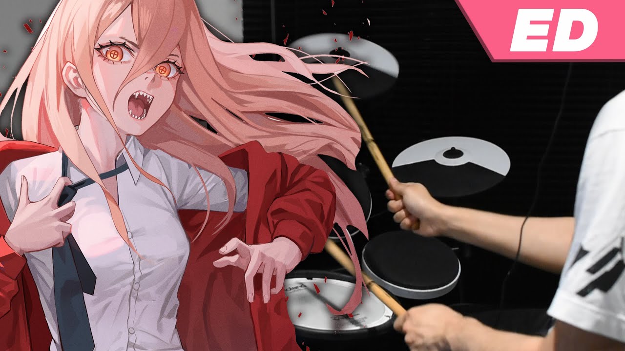 Chainsaw Man ED 4 -【Jouzai (錠剤)】by TOOBOE - Drum Cover - YouTube