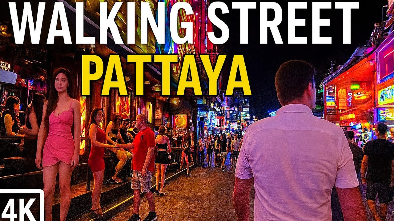 🇹🇭 What Really Happens on Pattaya Walking Street at Night|😱 Unfiltered ...