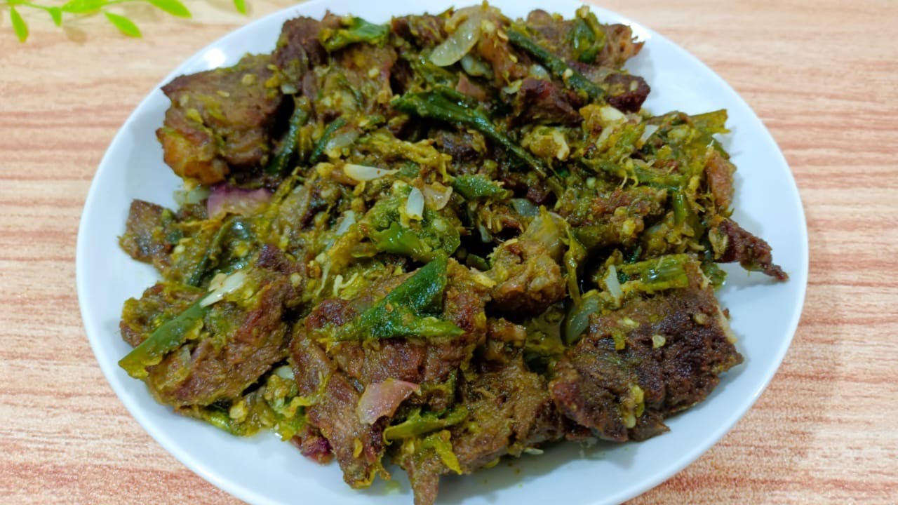 RESEP DAN CARA MEMBUAT DENDENG SAPI CABE IJO YANG ENAK - YouTube