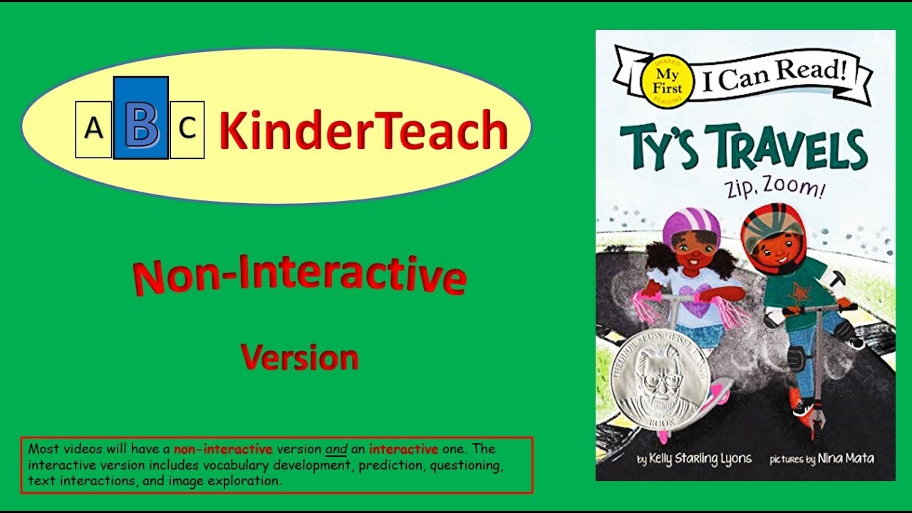 Ty's Travels: Zip, Zoom! -- Non-Interactive Read Aloud - YouTube