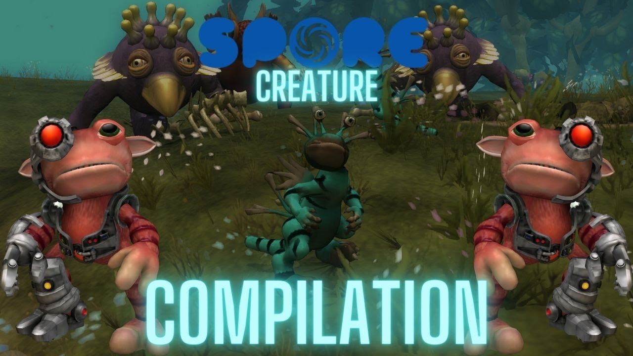 Spore Creature Creator Compilation - YouTube