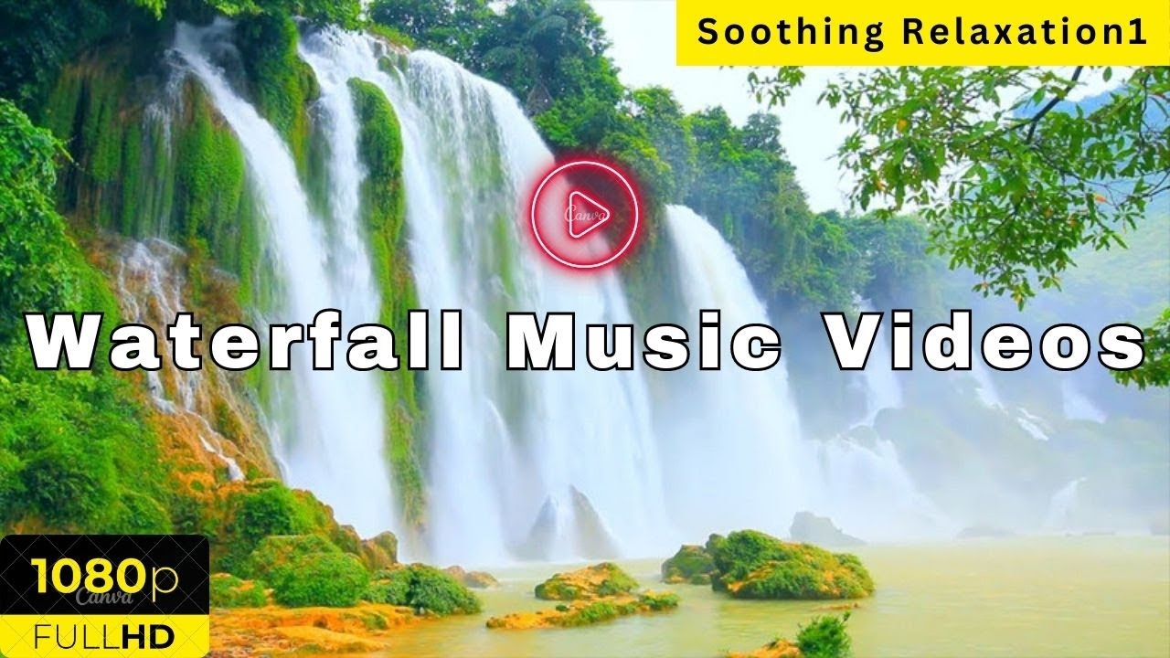 Relaxing Music with Waterfalls,Piano Music, Sleep Music"Waterfalls of ...