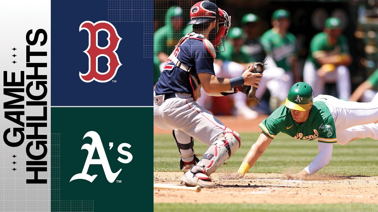Red Sox vs. A's Game Highlights (7/19/23) | MLB Highlights - YouTube