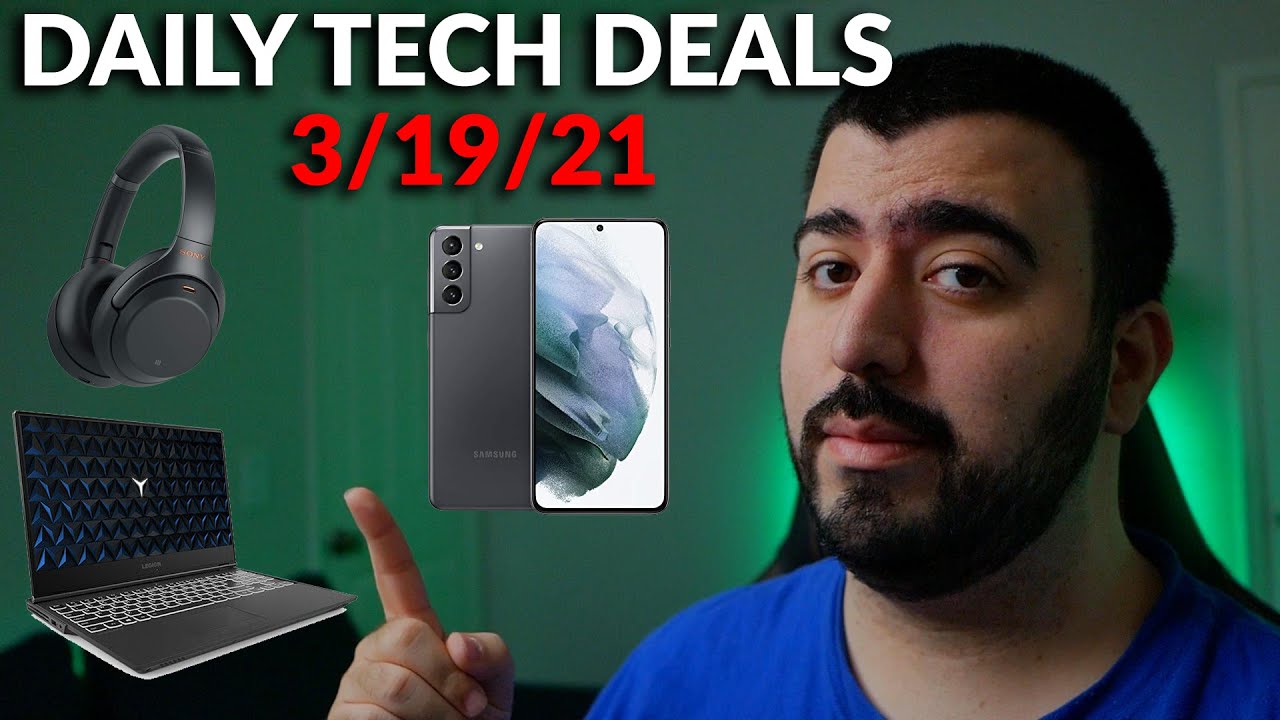Daily Tech Deals & Mobile Deals - Friday 3/19/21 - Headphones ...