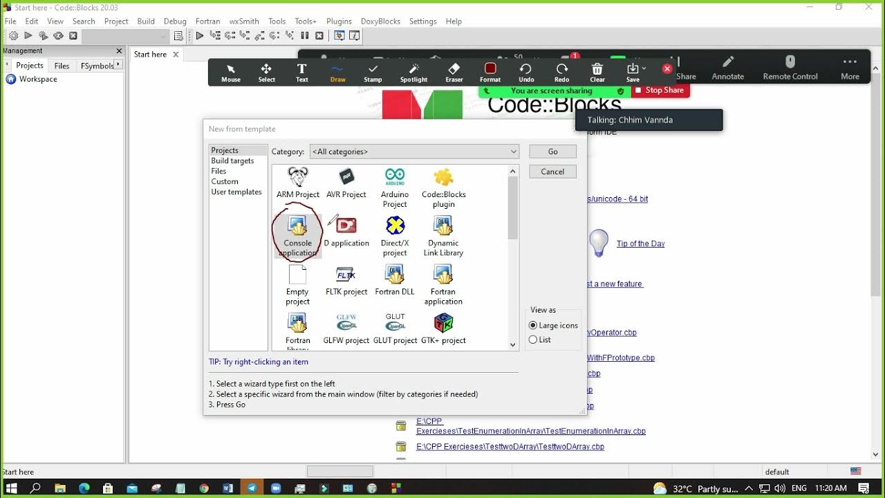 How to download Install and run codeblock - YouTube