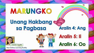 MARUNGKO (ARALIN 4 - 6) Unang Hakbang sa Pagbasa-Pagsas... | Doovi
