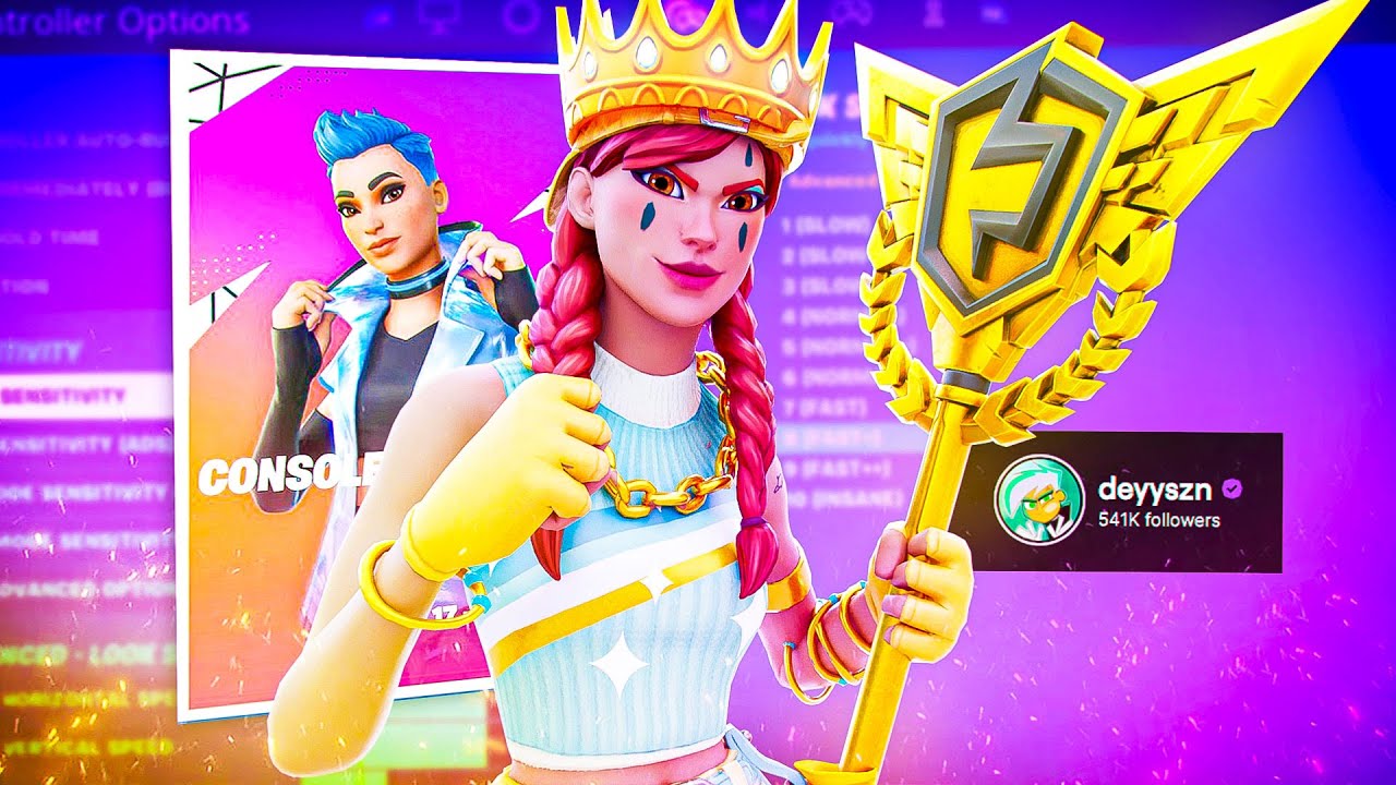 Trying The BEST Pro Controller Players Settings on Console! (ft. Deyy ...