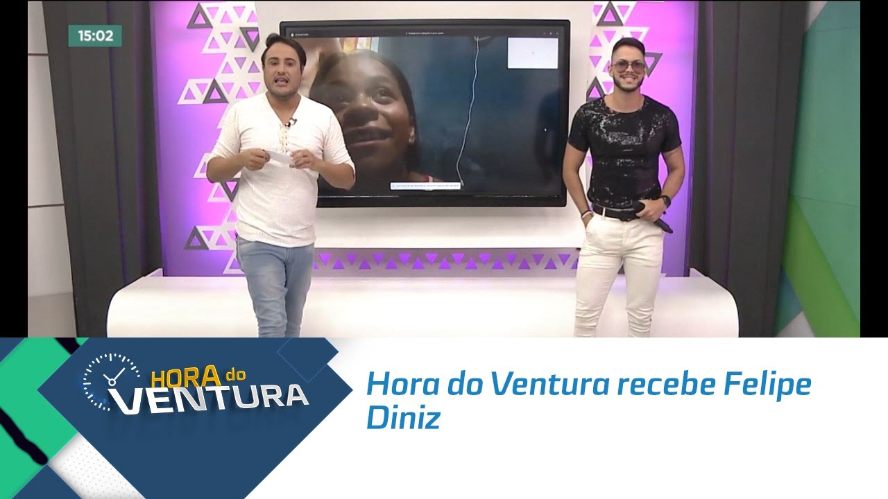 Hora do Ventura recebe Felipe Diniz - YouTube