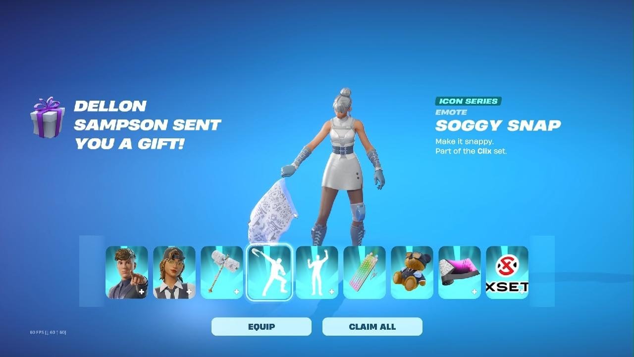 CLIX New Icon skin so good Fortnite battle royal item shop - YouTube