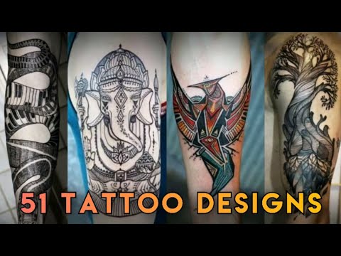 51 Unique Tattoo Designs for Men || Trigger Tattoo - YouTube