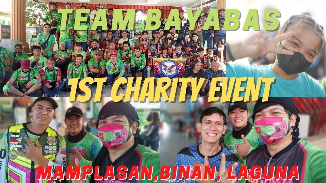 TEAM BAYABAS : 1st Charity Event @ Brgy.Mamplasan, Binan, Laguna ...