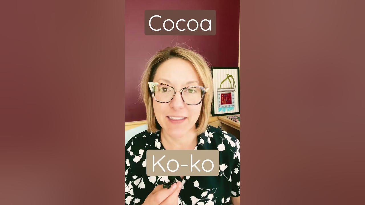 How To Pronounce COCOA SHORTS Quick English Pronunciation Mini how-to-pronounce-cocoa-shorts-quick-english-pronunciation-mini