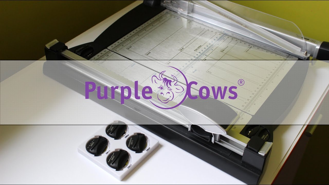 Purple Cows Trimmer - резак для СКРАПБУКИНГА. Обзор. Плюсы и Минусы ...