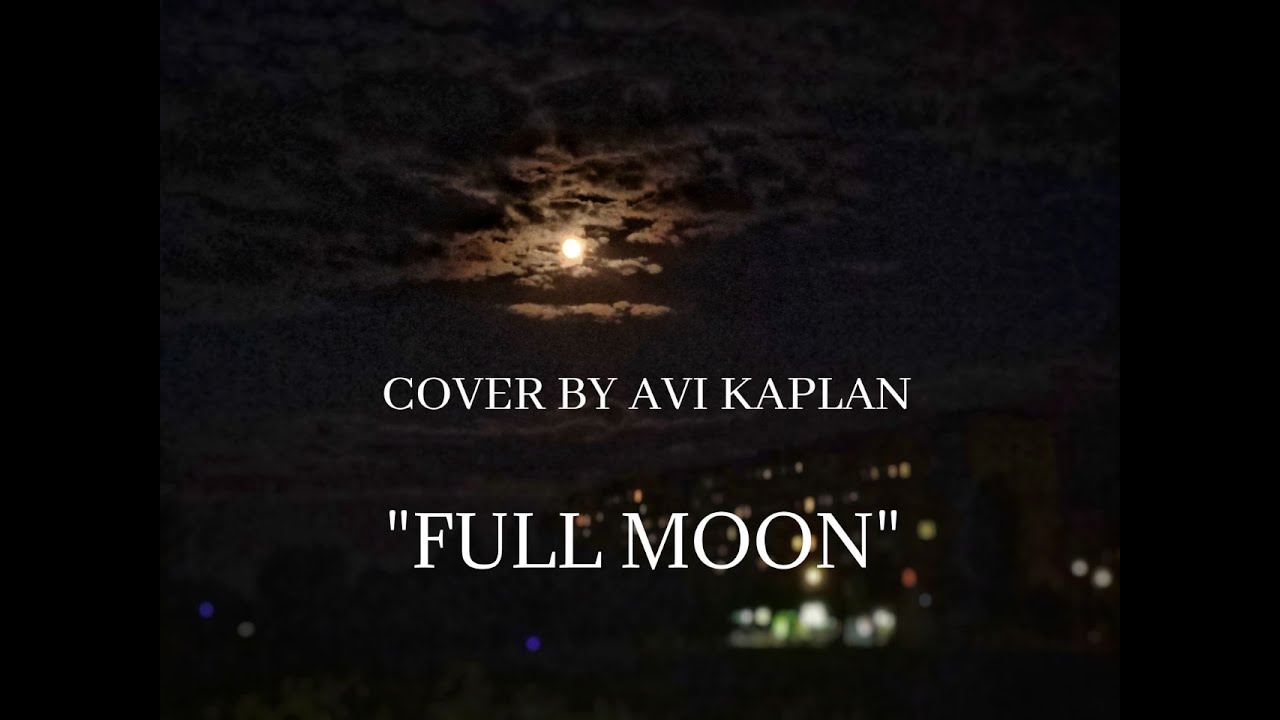 FULL MOON (cover by Avi Kaplan) - YouTube