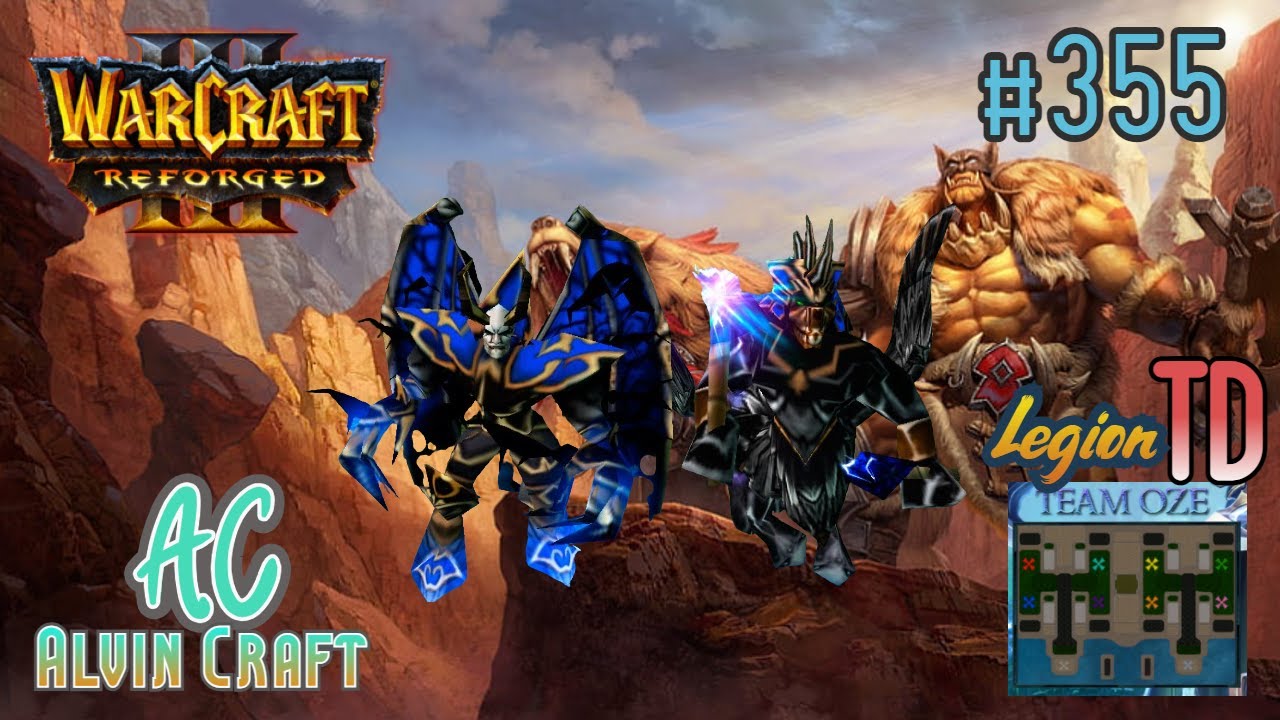 COMBO LIFESTEAL OVERSEER + HERO DREAD LORD !! Legion TD #355 - WARCRAFT ...