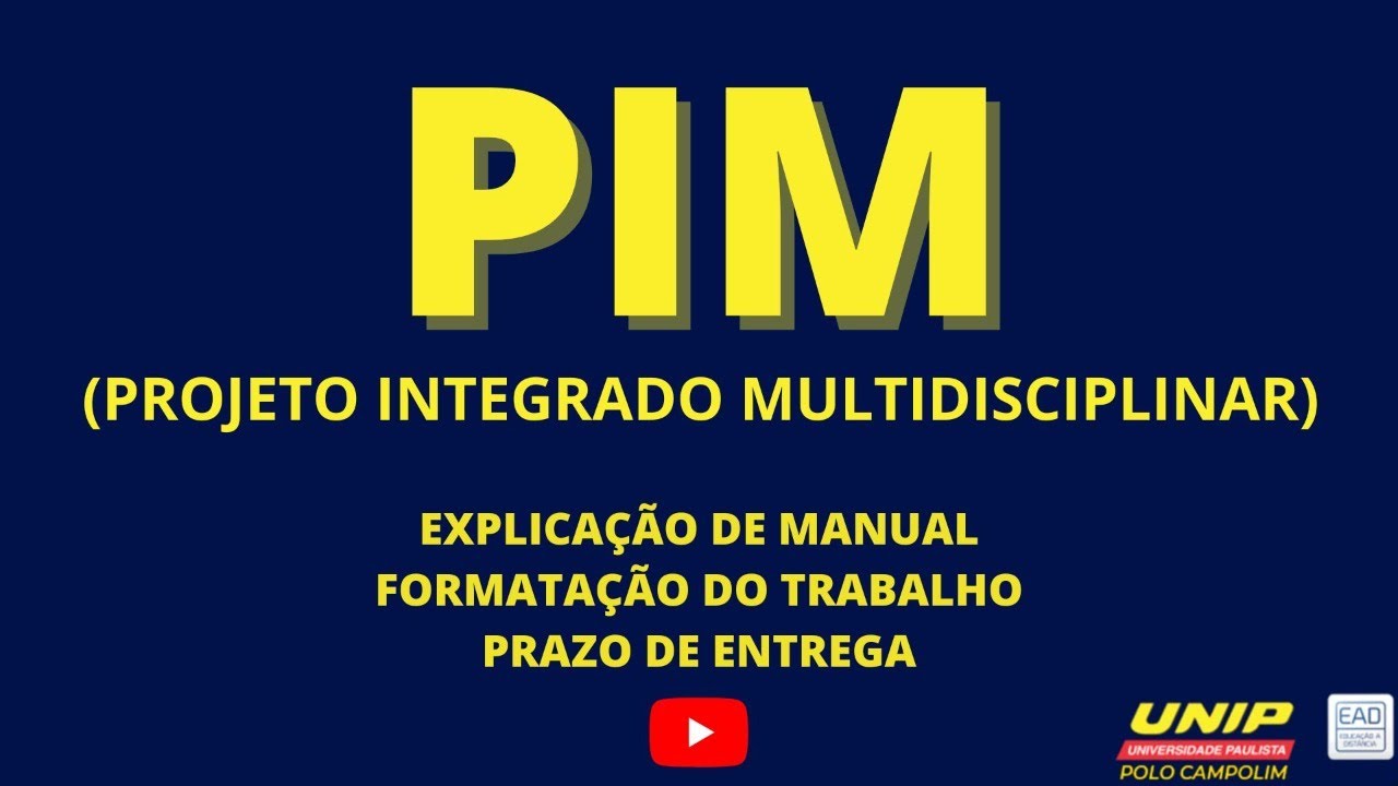 Pim Unip Pronto Pdf - RETOEDU