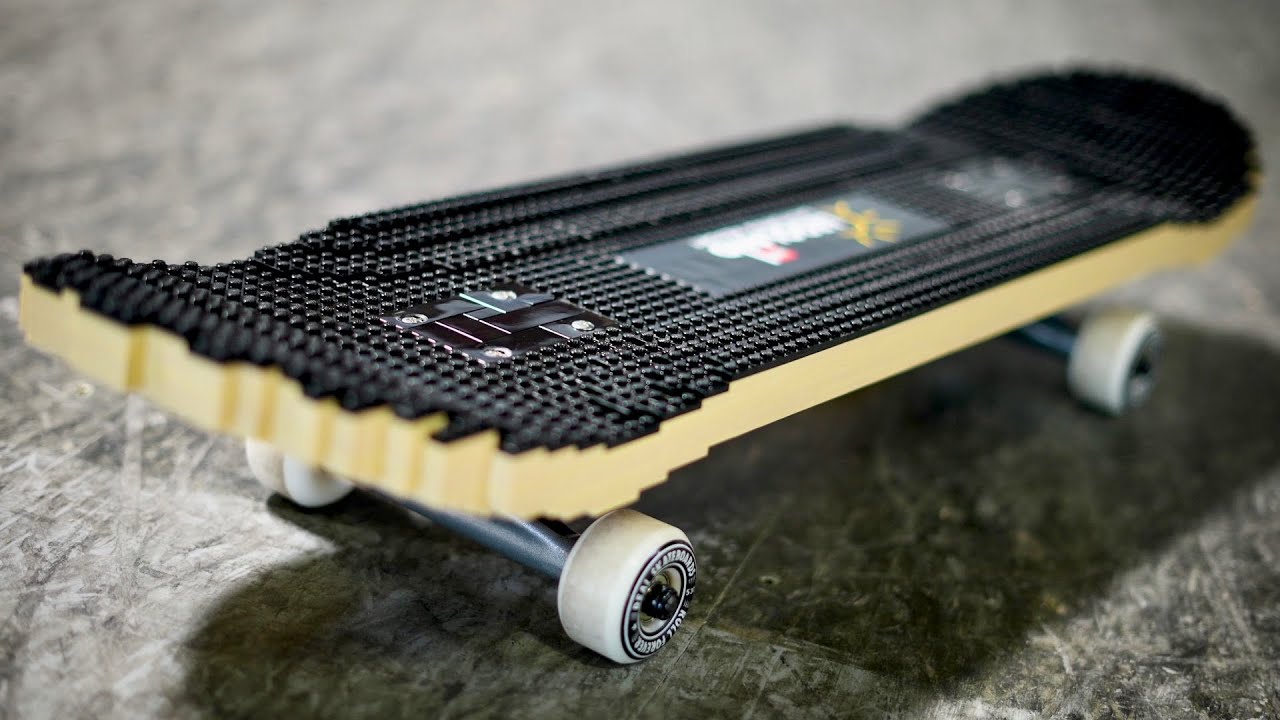 DON'T BREAK THE LEGO SKATEBOARD! - YouTube