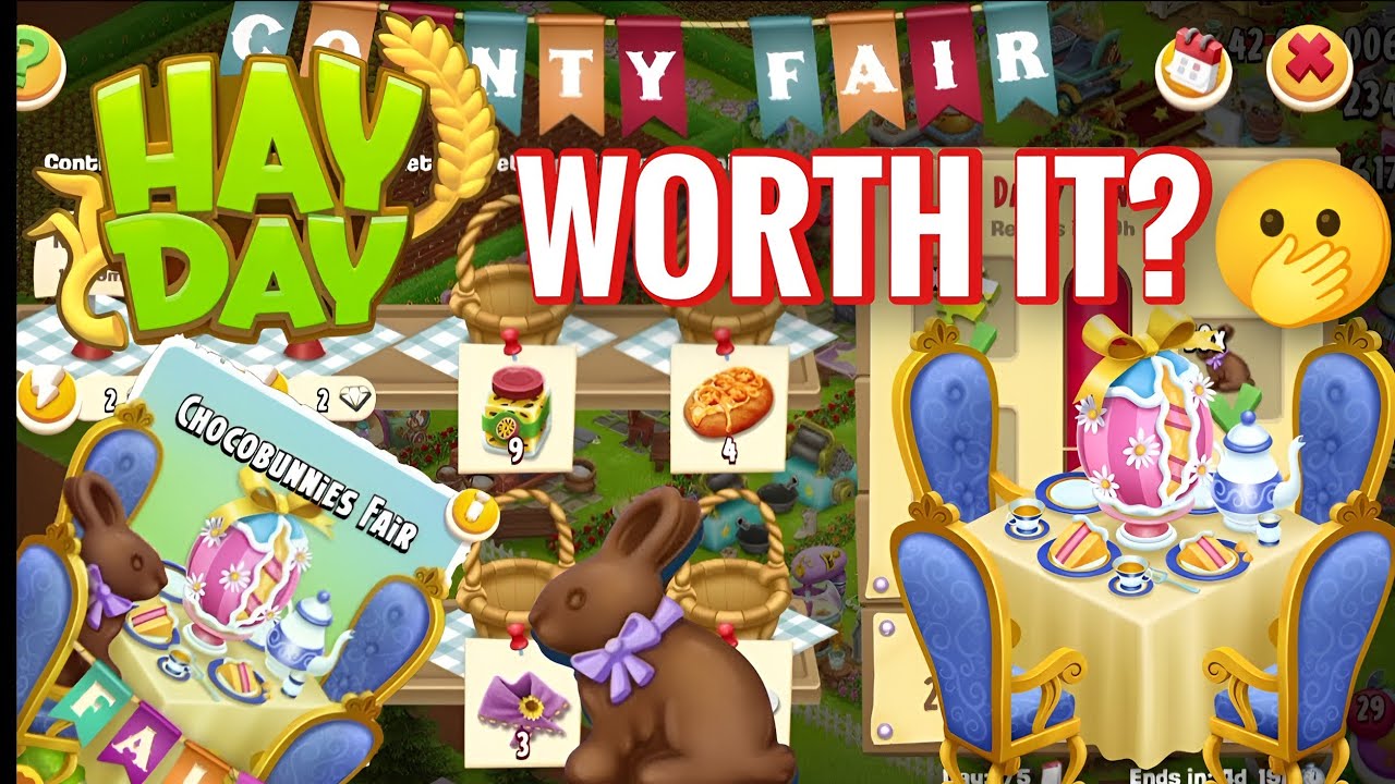 Hay Day Update: Chocobunnies Fair (Explained) - YouTube