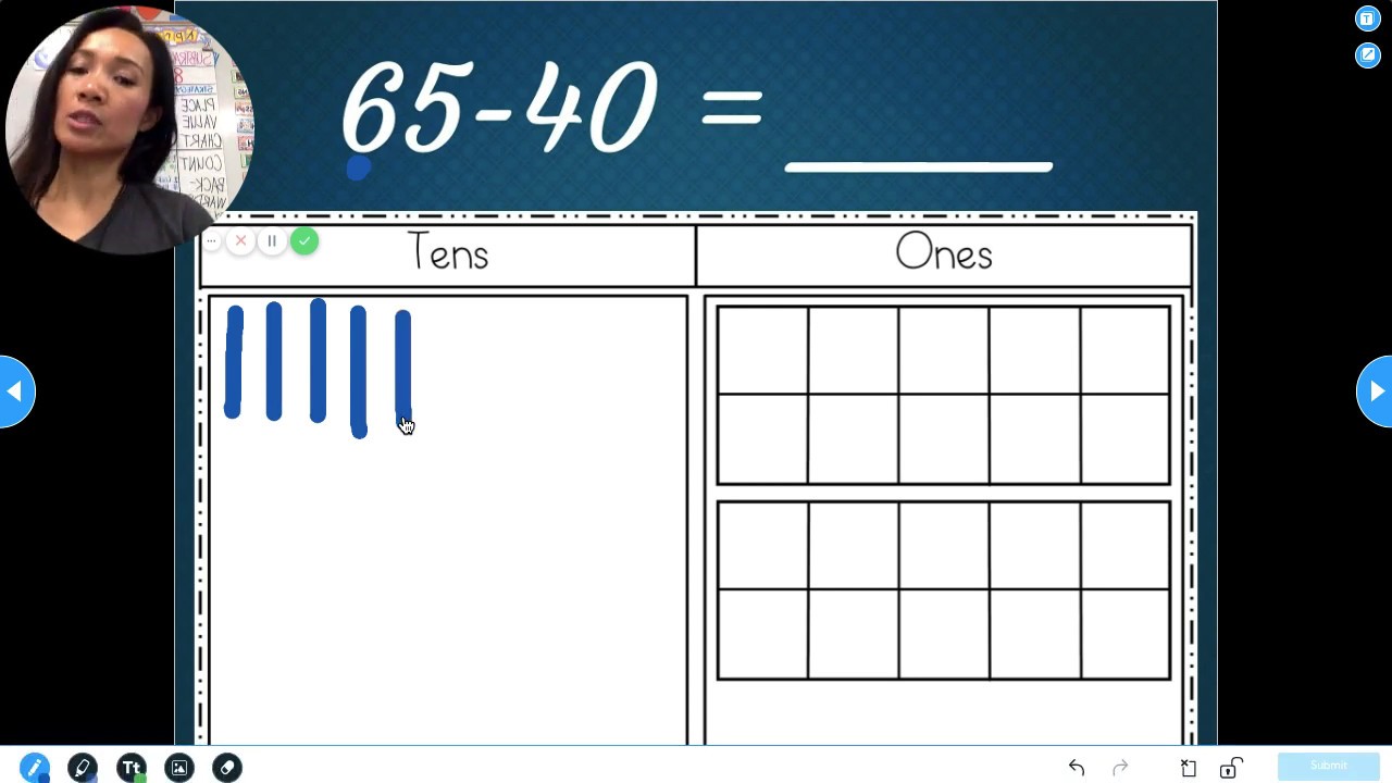 1NBT6 Subtract Multiples of 10 Nearpod Lesson - 1st Grade - YouTube