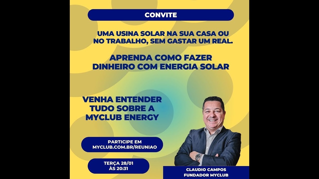 MYCLUB ENERGY - Como Ter uma Usina Solar em Casa sem Gastar Nada e ...
