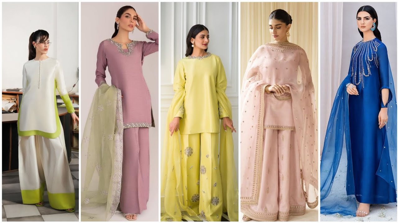 Raw silk Dress Design|Stylish silk Dresses|short silk Dresses designs ...