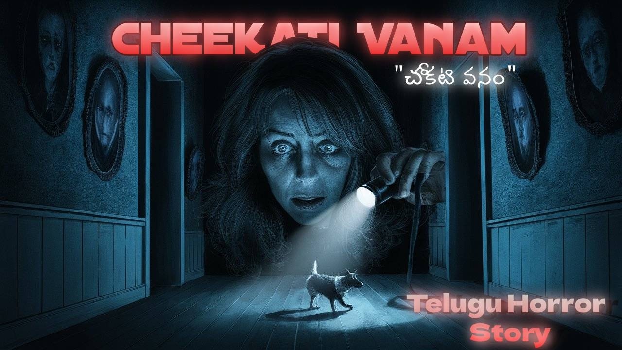 Cheekati Vanam | The Dark Forest | Telugu Horror Story | భయంకరమైన అటవీ ...