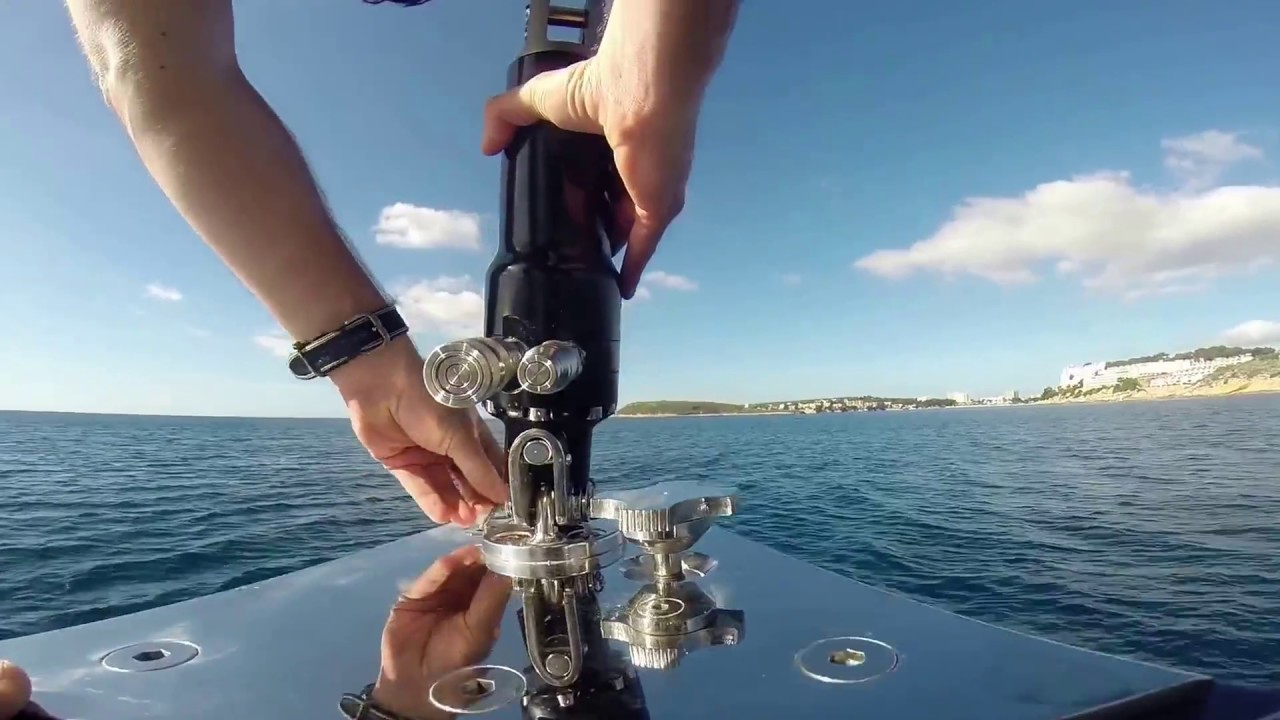 Code Zero Hydraulic Furler - YouTube