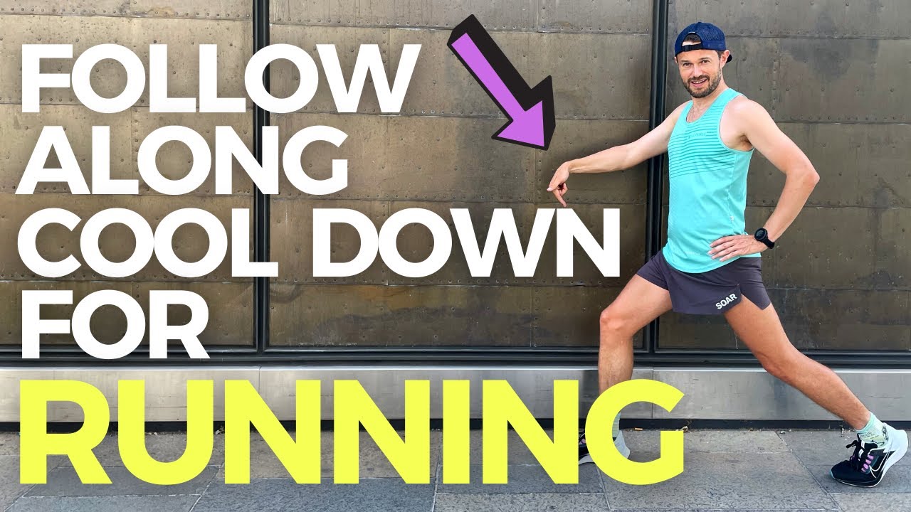FOLLOW ALONG RUNNING COOL DOWN ROUTINE. QUICK & EASY WAY TO RECOVER ...