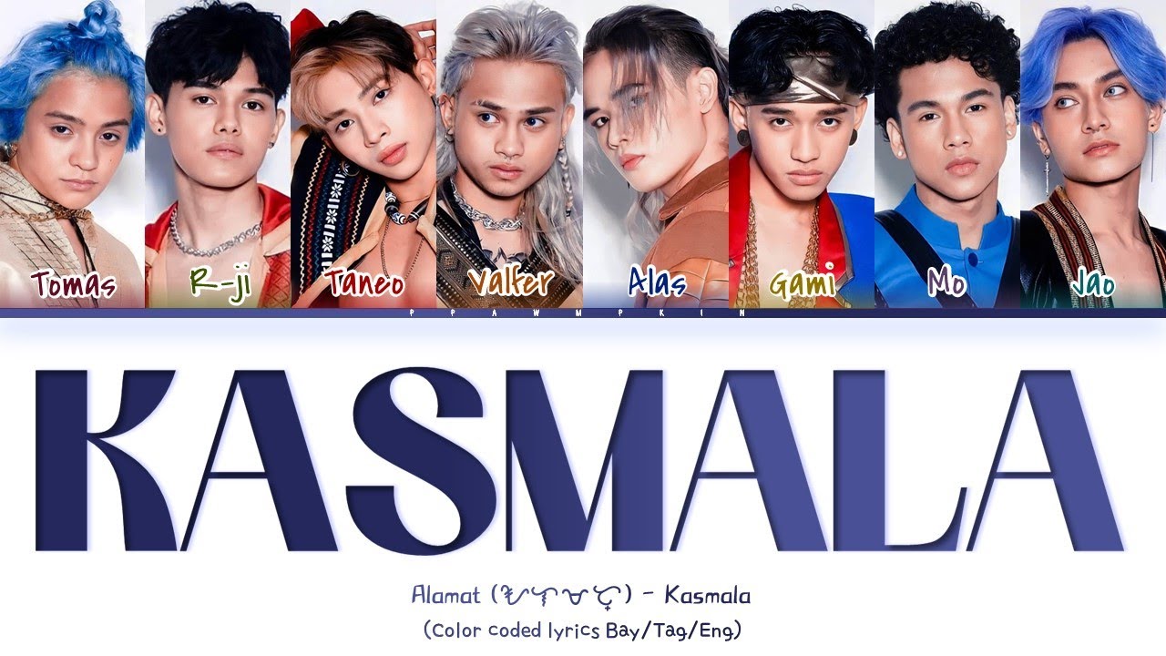 Kasmala - Alamat (Color Coded Lyrics) - YouTube