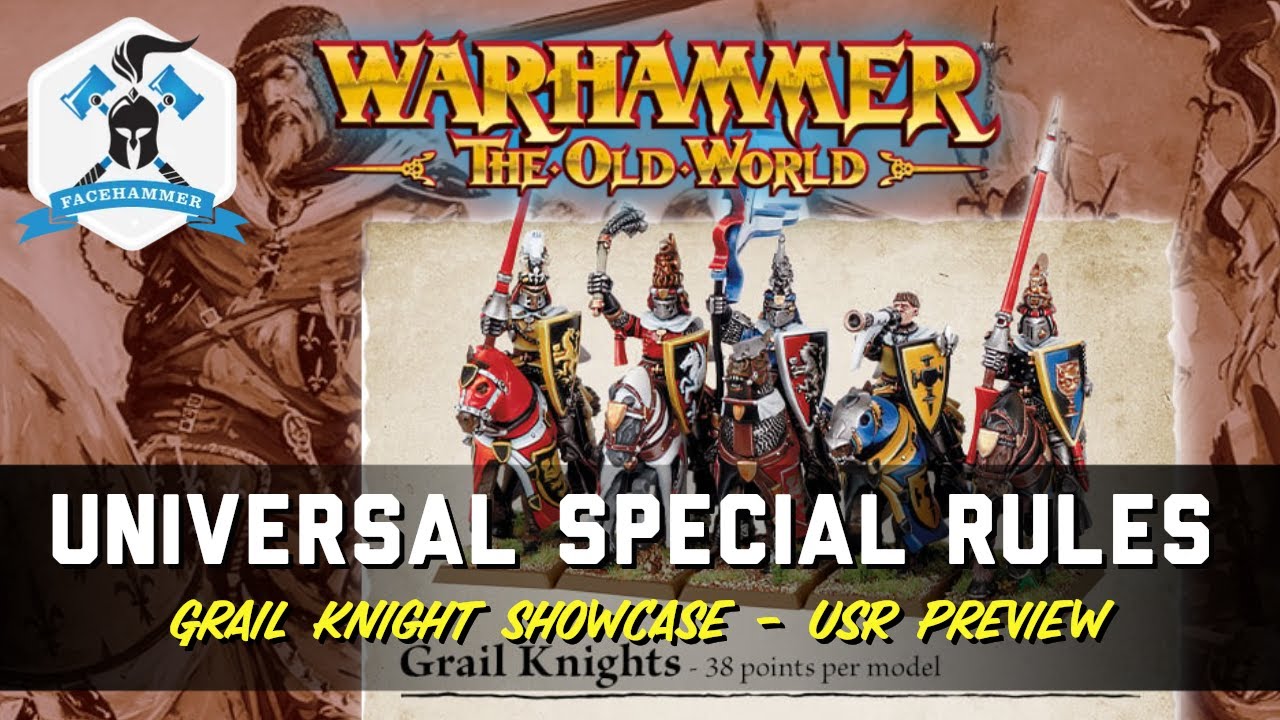 WARHAMMER OLD WORLD - Universal Special Rules - Are cavalry going to ...