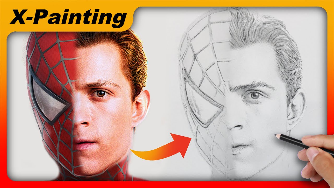 How to Draw Spider-Man Thomas Stanley Using the Loomis Method｜Sketch ...