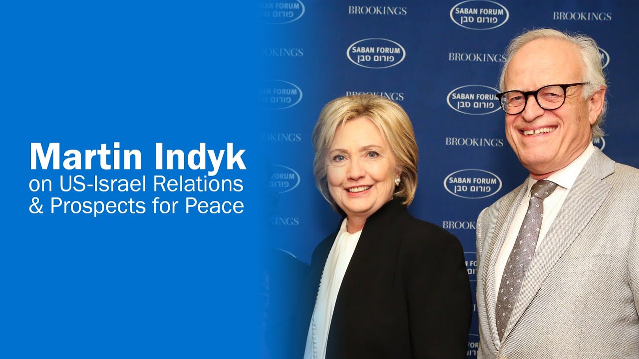 Martin Indyk on Annexation, US-Israel Relations and Prospects for Peace ...