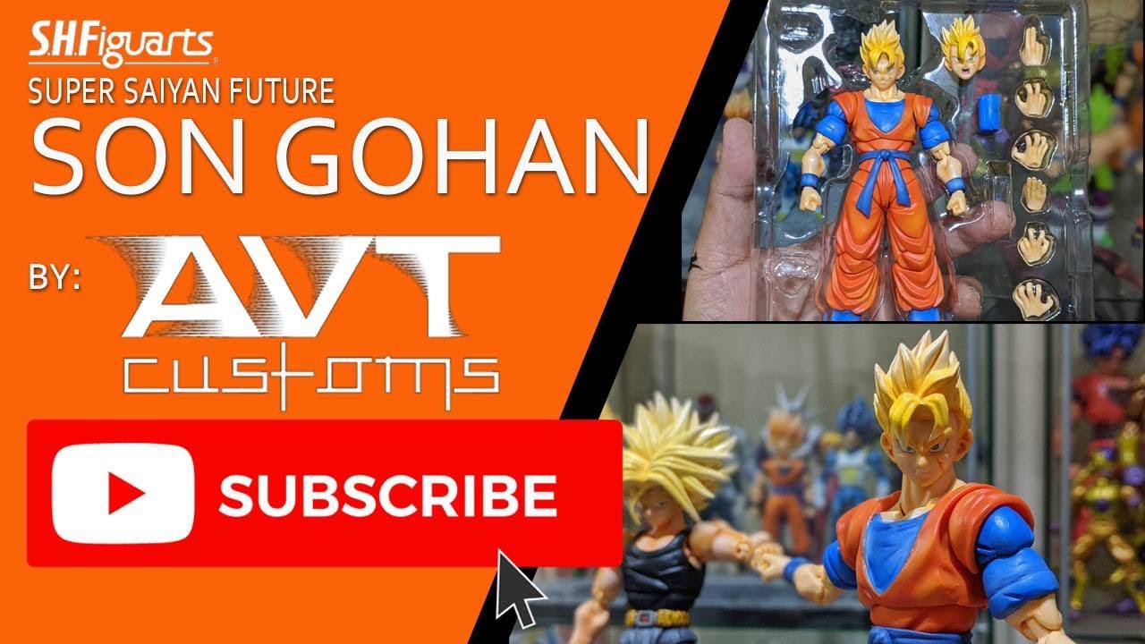Custom S.H.Figuarts Future Gohan by AVTCUSTOMS - YouTube