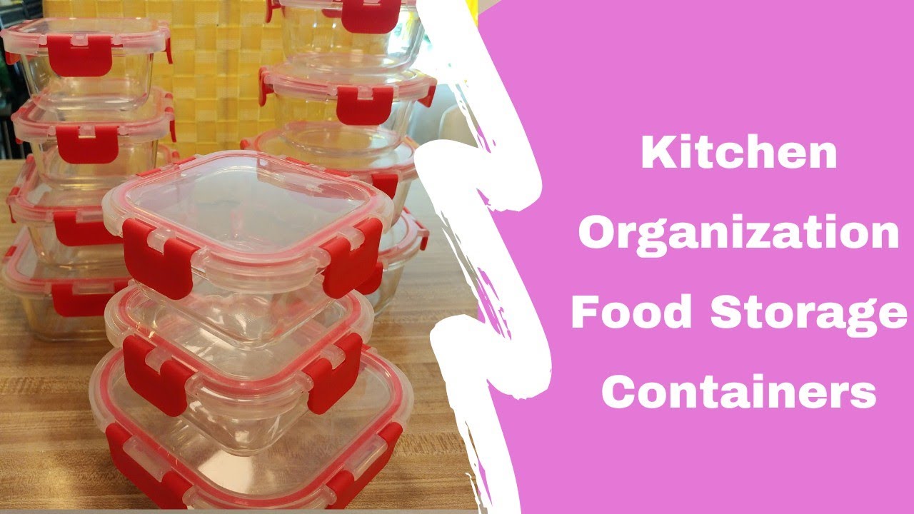 Kitchen Organization Project + How To Organize Food Storage Containers ...