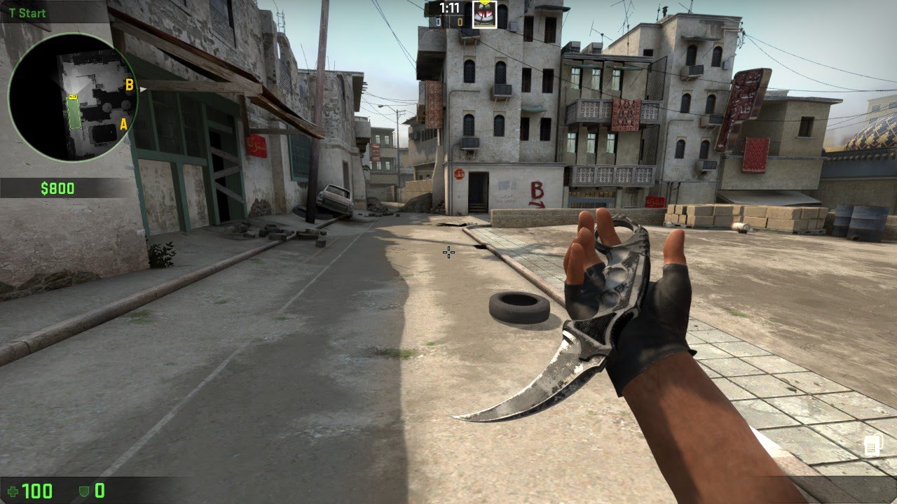 Cs:Go | Karambit Urban Masked (Battle Scarred) Showcase! - YouTube