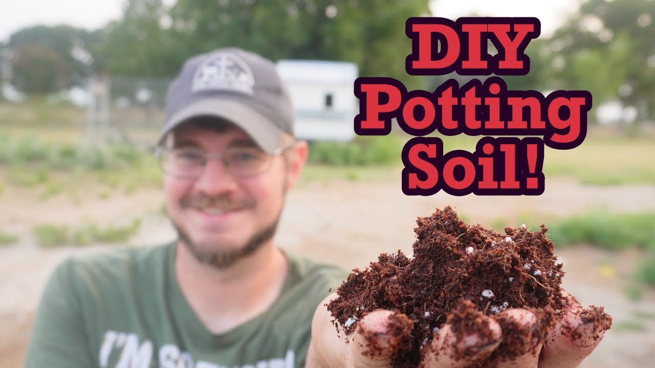 How to Make Your Own Potting Soil! - YouTube