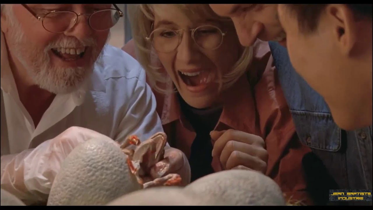 Jurassic Park 🦕 Scène Culte Naissance Dinosaure 🎥 Youtube