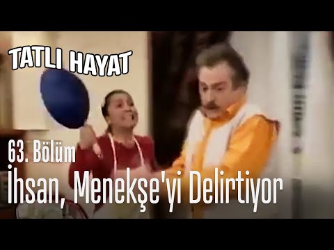 İhsan, Menekşe'yi delirtiyor  - Tatlı Hayat 63. Bölüm