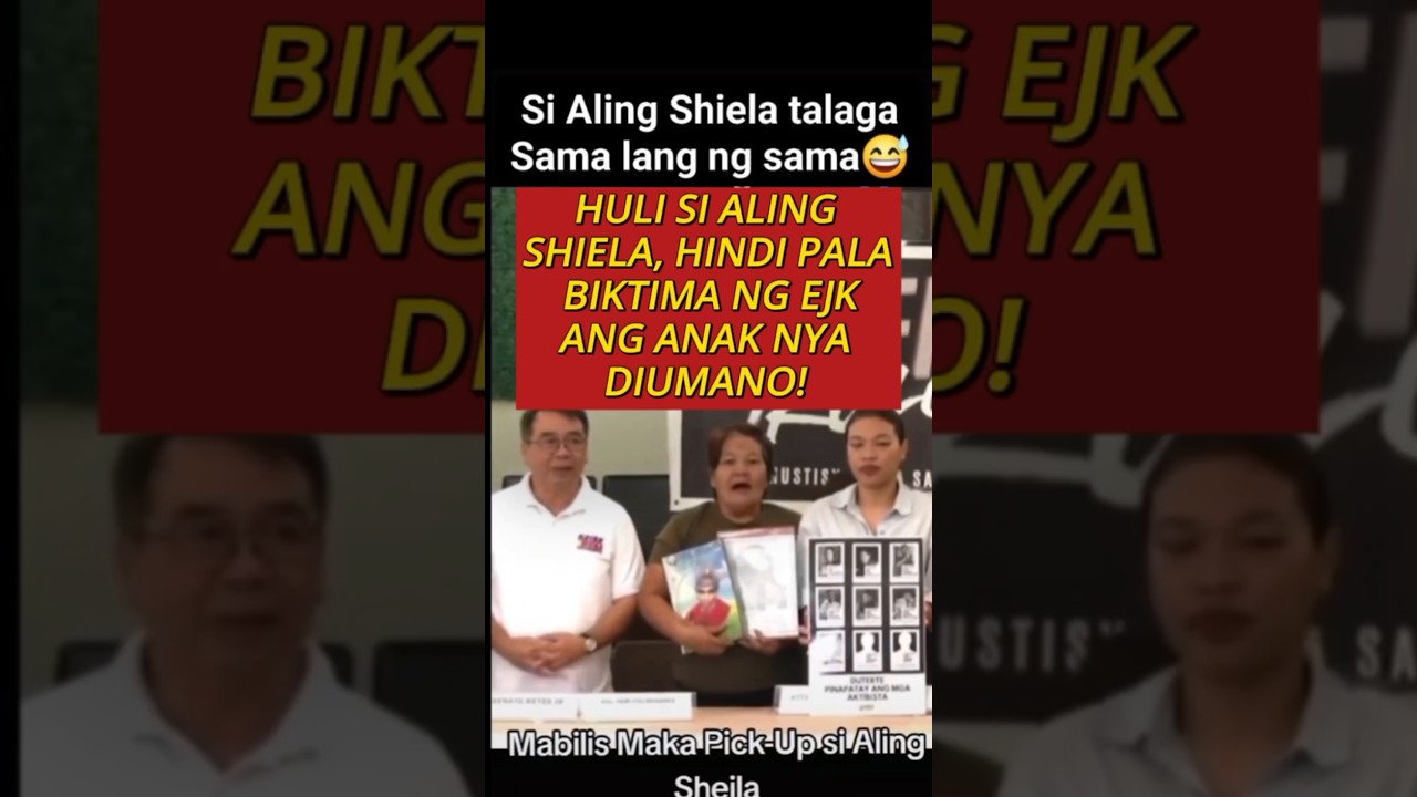 HINDI PALA BIKTIMA NG EJK ANG ANAK NI ALING SHIELA - YouTube