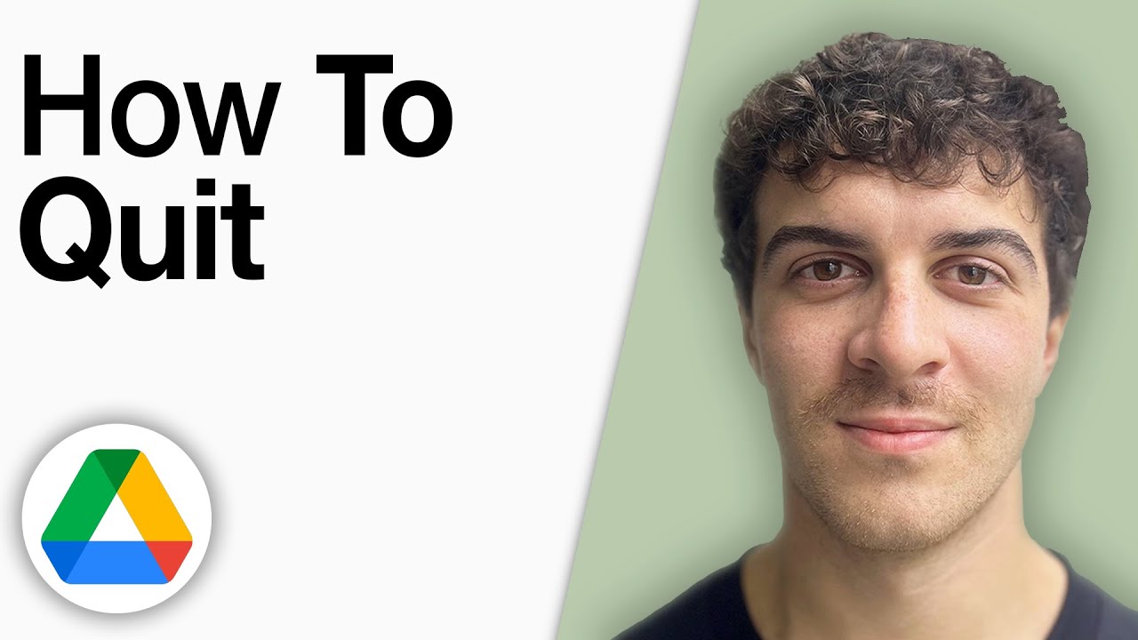 How To Quit Google Drive [2025 Full Guide] - YouTube