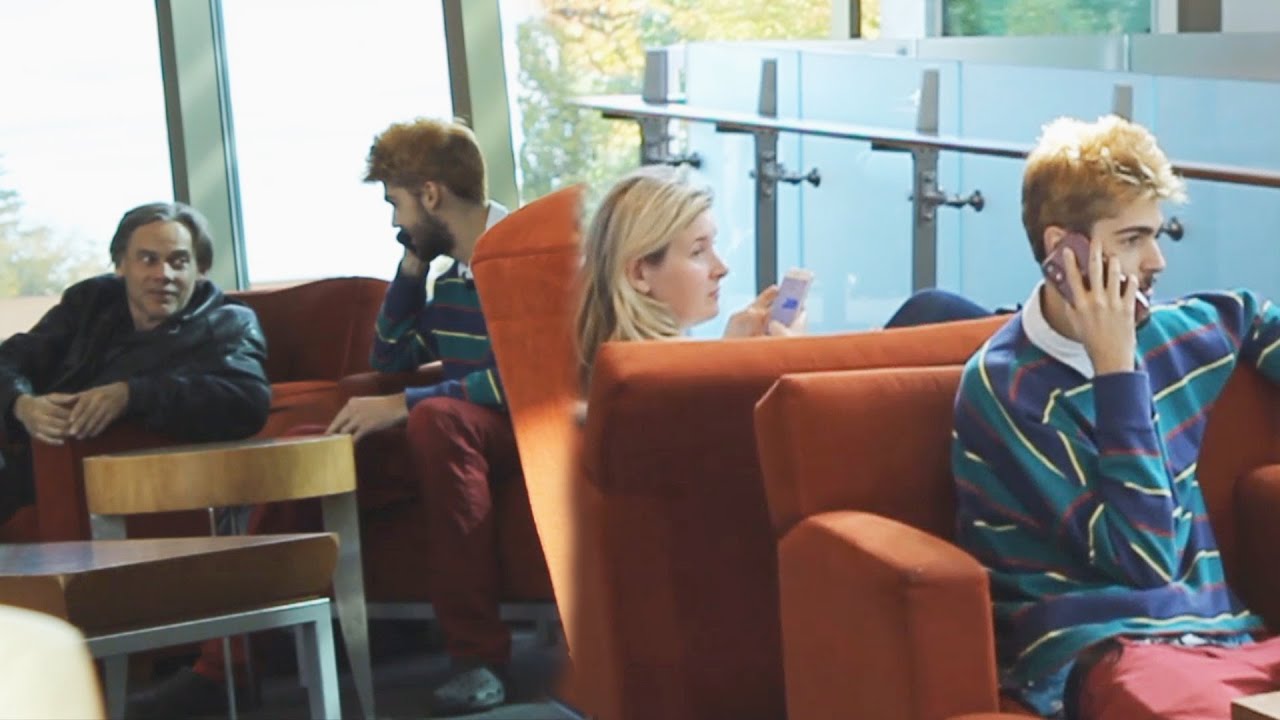 Awkward Phone Calls In The Library Prank! - YouTube