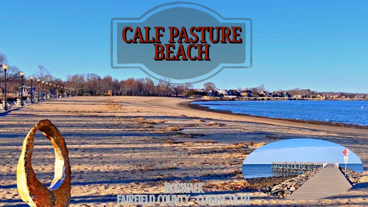 Calf Pasture Beach | Norwalk | Connecticut 4K [New England] - YouTube