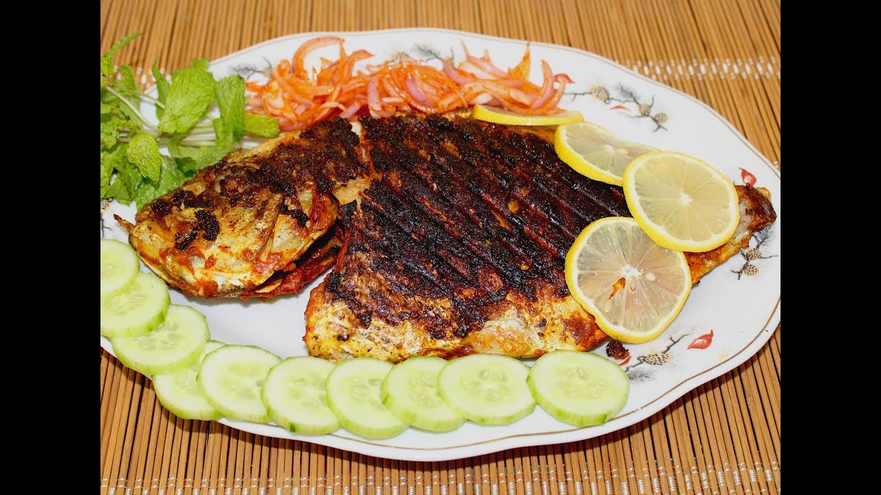 Easy Tawa Grilled Fish | രുചിയൂറും മീൻ ചുട്ടത് - YouTube