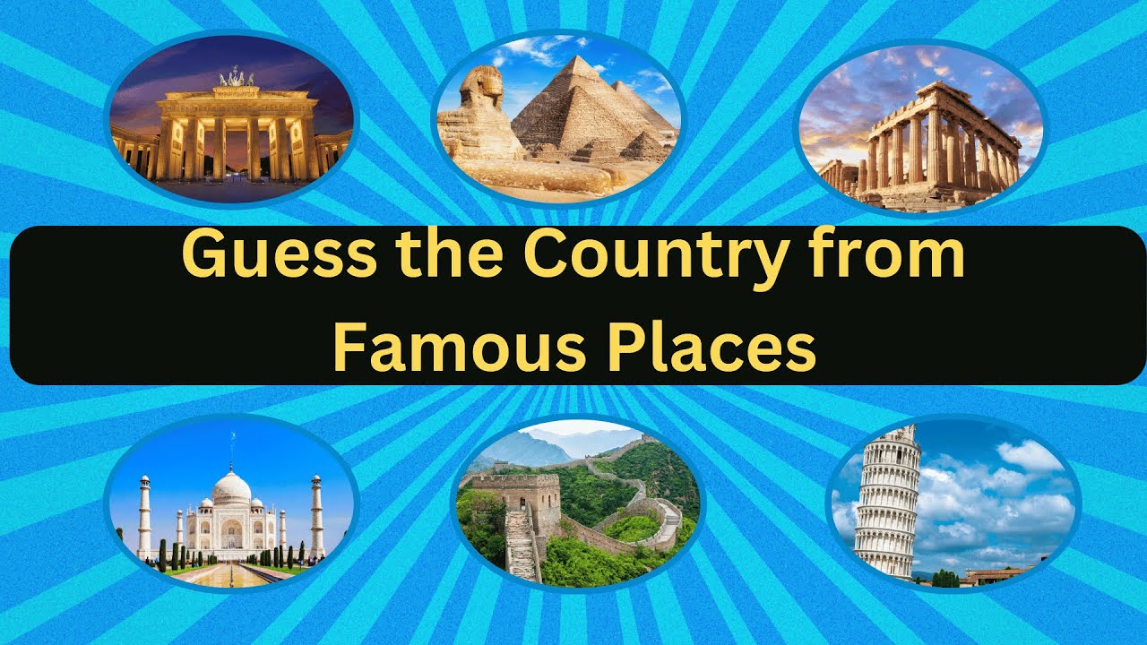 "Guess the Country from Famous Places: General Knowledge Quiz!" - YouTube