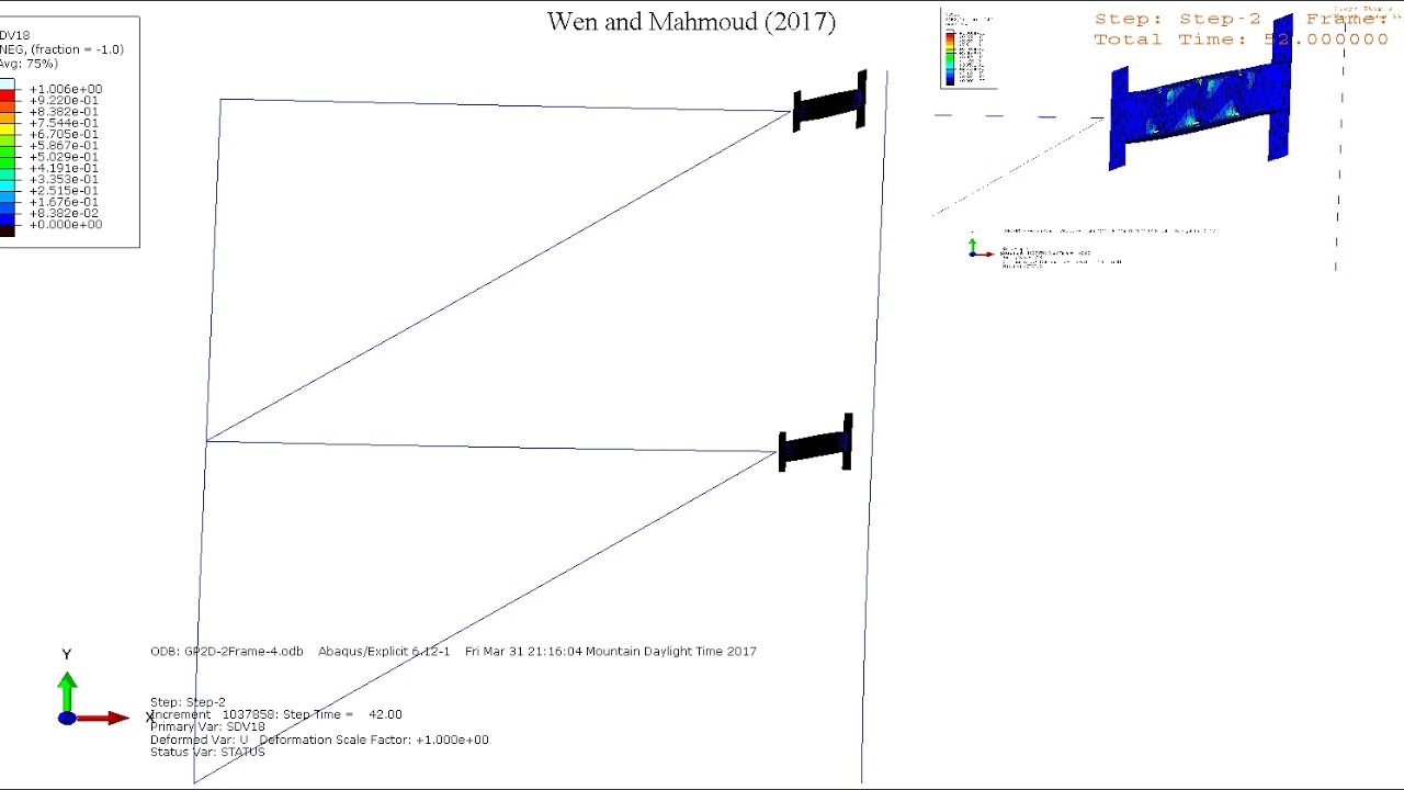 Fracture of EBF Links - YouTube