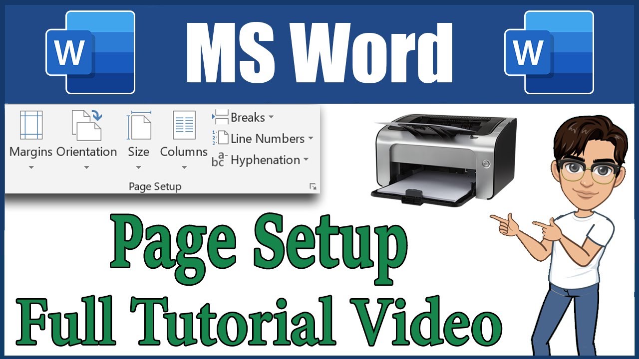 MS Word Me Page Setup Kaise Karte Hai | Page Setup in MS Word - YouTube