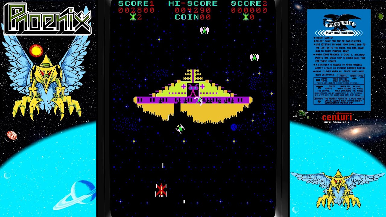 Phoenix Centuri Arcade Quickplay YT - YouTube