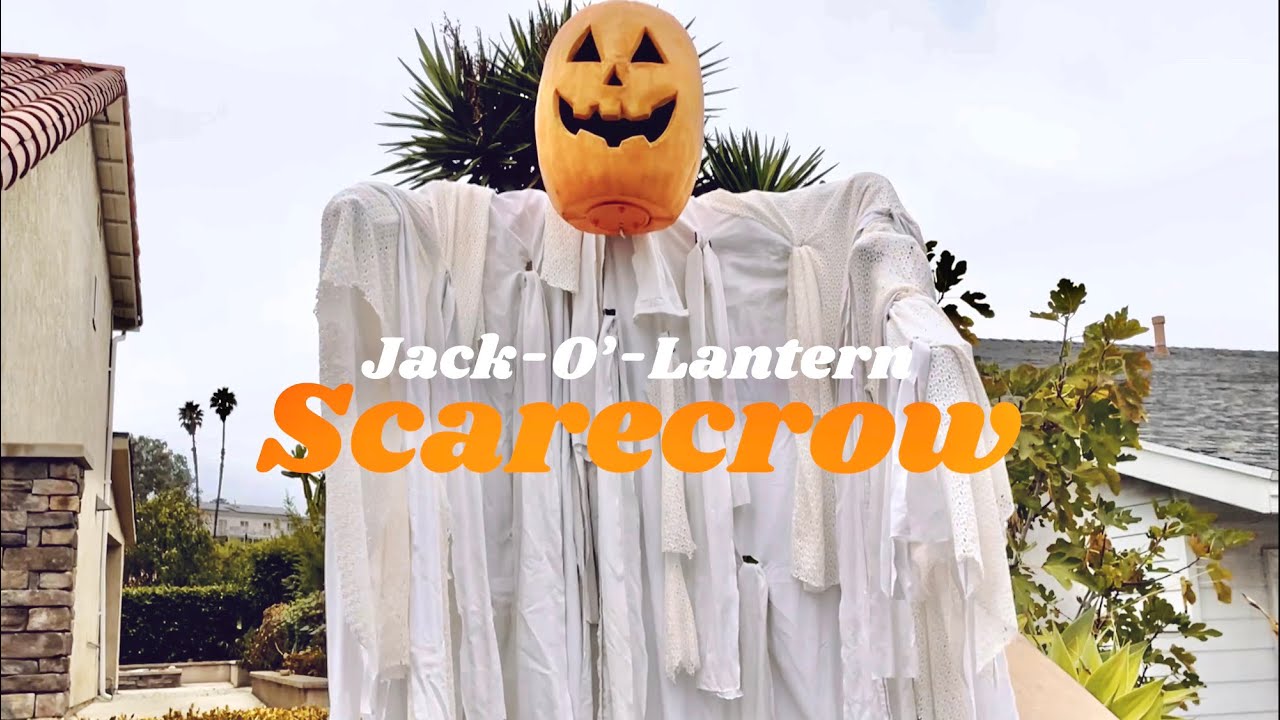 S1:E1- Making a Jack-O’-Lantern Scarecrow for Halloween - YouTube